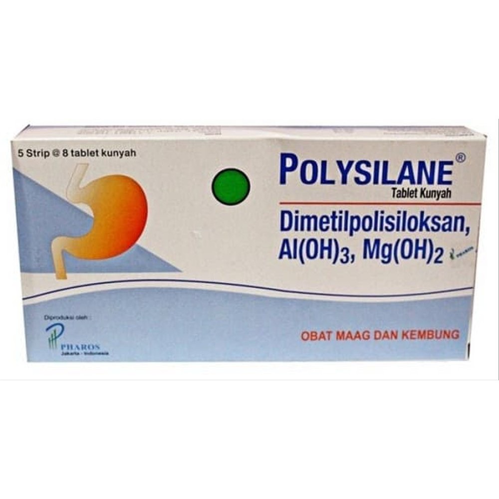 Polysilane Tab (Per strip isi 8 tab) | Shopee Indonesia