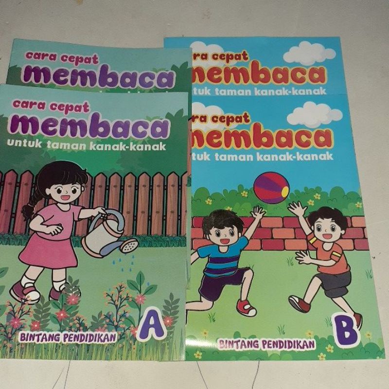 Jual Buku Membaca TK/PAUD | Shopee Indonesia