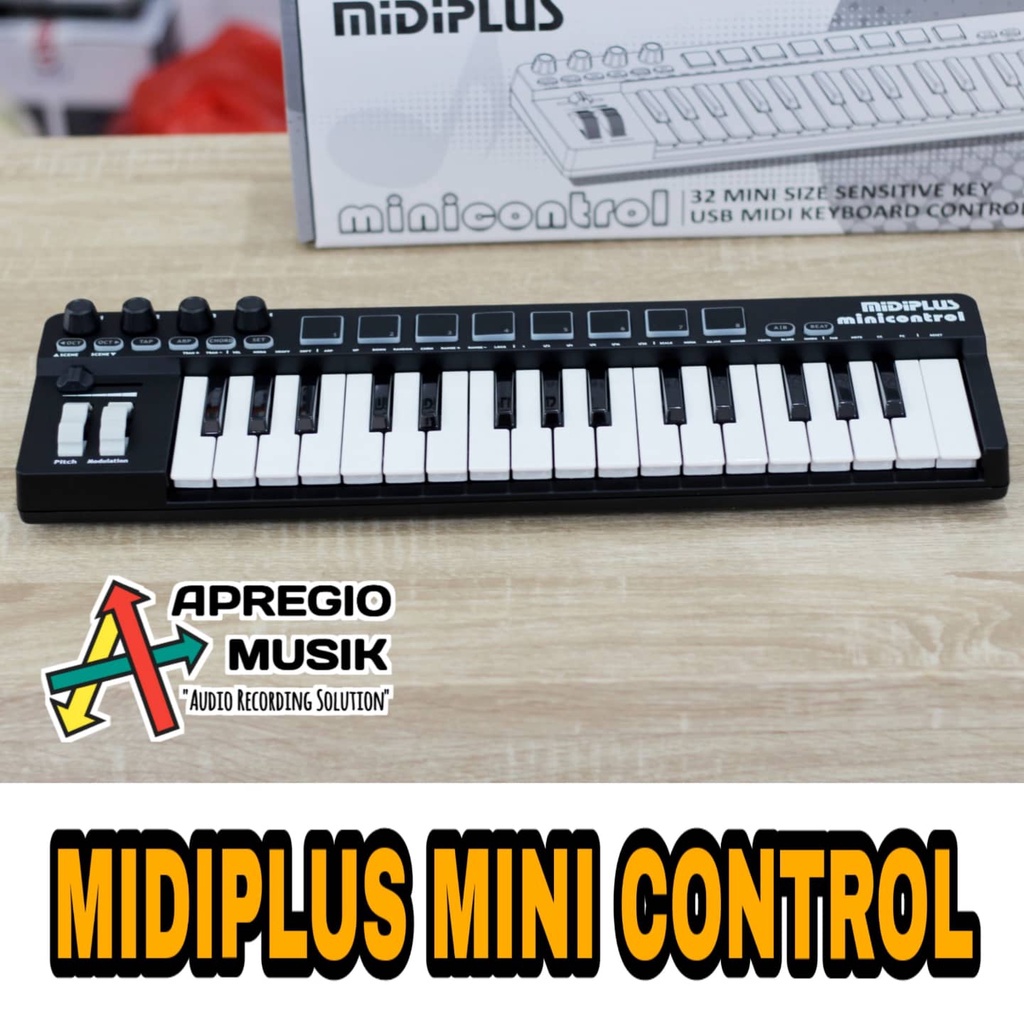 Jual Midiplus Mini Control Minicontrol 32 key USB midi controller with ...