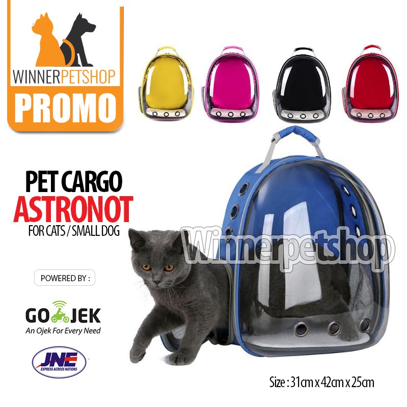 Jual Tas Transparan Kucing / Tas Kucing / Tas Ransel Anjing Kucing ...