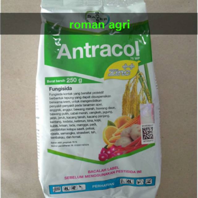 ANTRACOL 70 WP isi 250 gram Fungisida Propineb | Shopee Indonesia