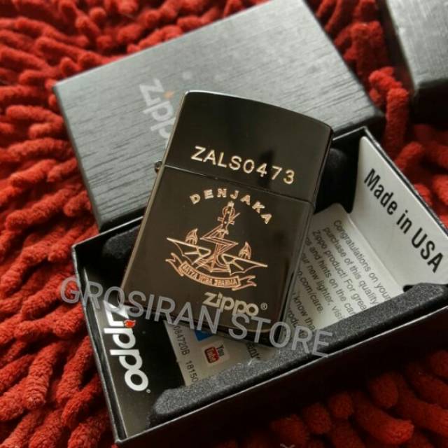 Jual ZIPPO DENJAKA CUSTOM LOGOT TULISAN NAMA GAMBAR UKIR GRAFIR CLUB ...