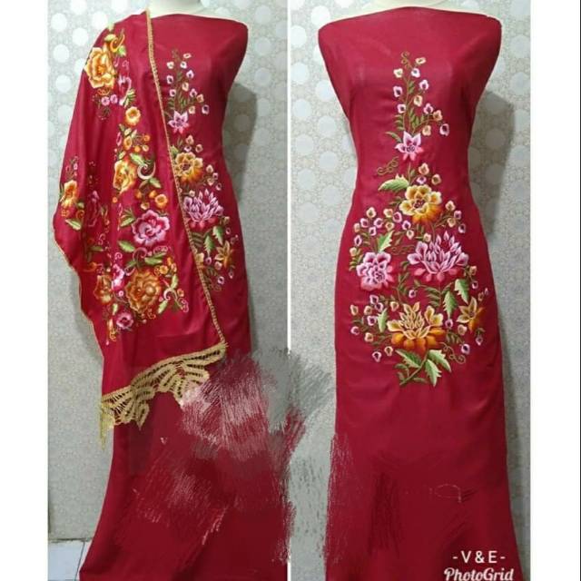 Jual Baju sulaman suji+selendang koto gadang | Shopee Indonesia