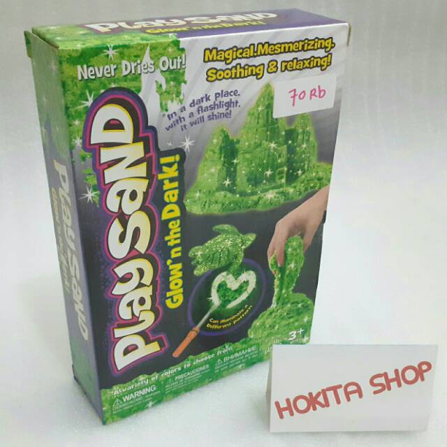 Jual Magic Sand Glow In The Dark | Shopee Indonesia