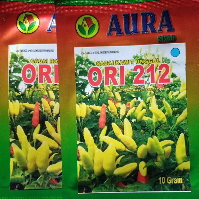 Jual benih cabe rawit ORI 212 isi 10 gram | Shopee Indonesia