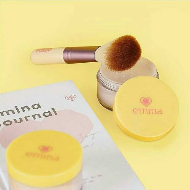 Jual Emina Daily Matte Loose Powder (Light Beige) | Shopee Indonesia