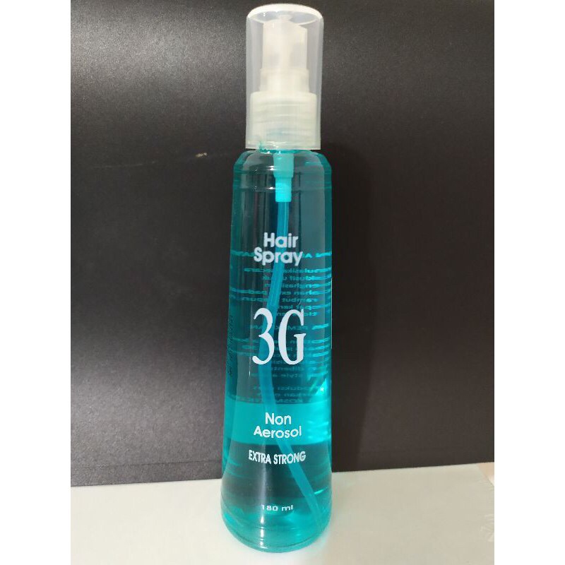 Jual 3G Hair Spray Non Aerosol 180ml | Shopee Indonesia
