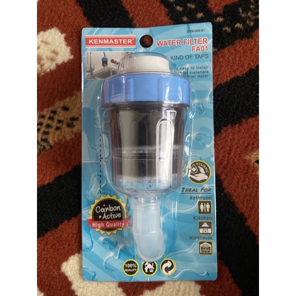 Jual Filter Kran Keran Air KENMASTER Saringan Air Water Karbon Aktif ...