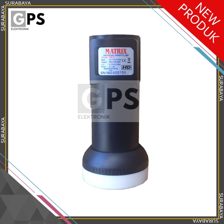 Jual New Product 1 Satelit 4 Receiver LNB KU Band Matrix Quad Out GPS ...