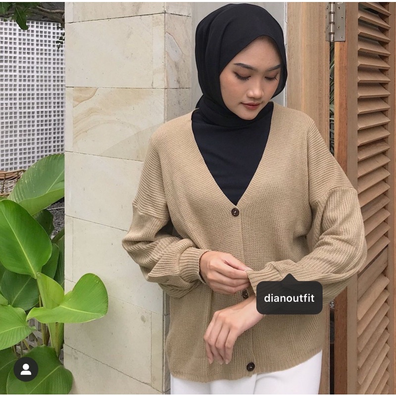 Jual Elena Cardy | Kardigan Rajut | Shopee Indonesia