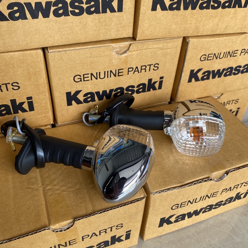 Jual lampu sein kawasaki ninja krom original baru | Shopee Indonesia