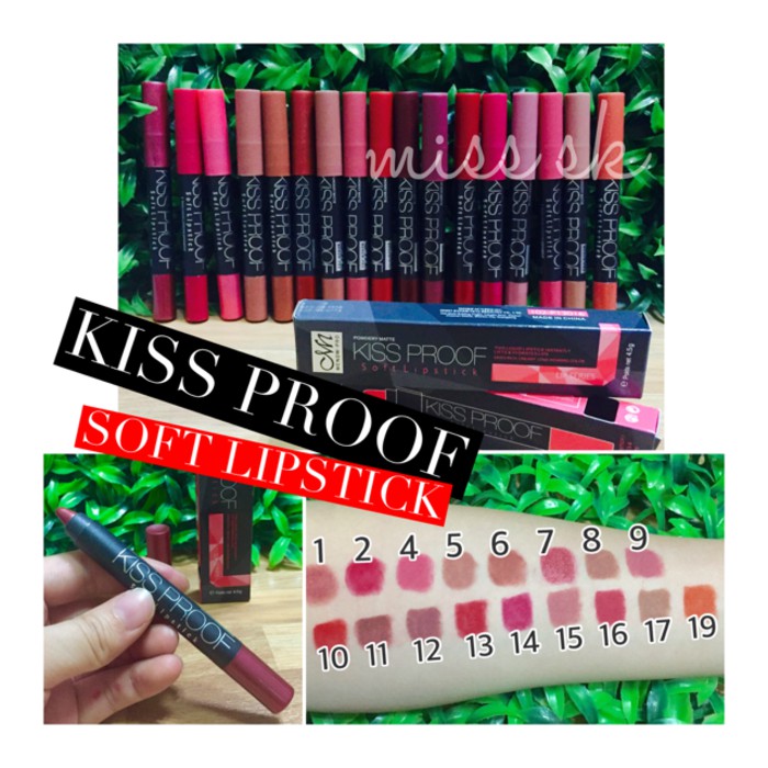 Jual KISS PROOF by MN soft lipstick (harga per buah) | Shopee Indonesia