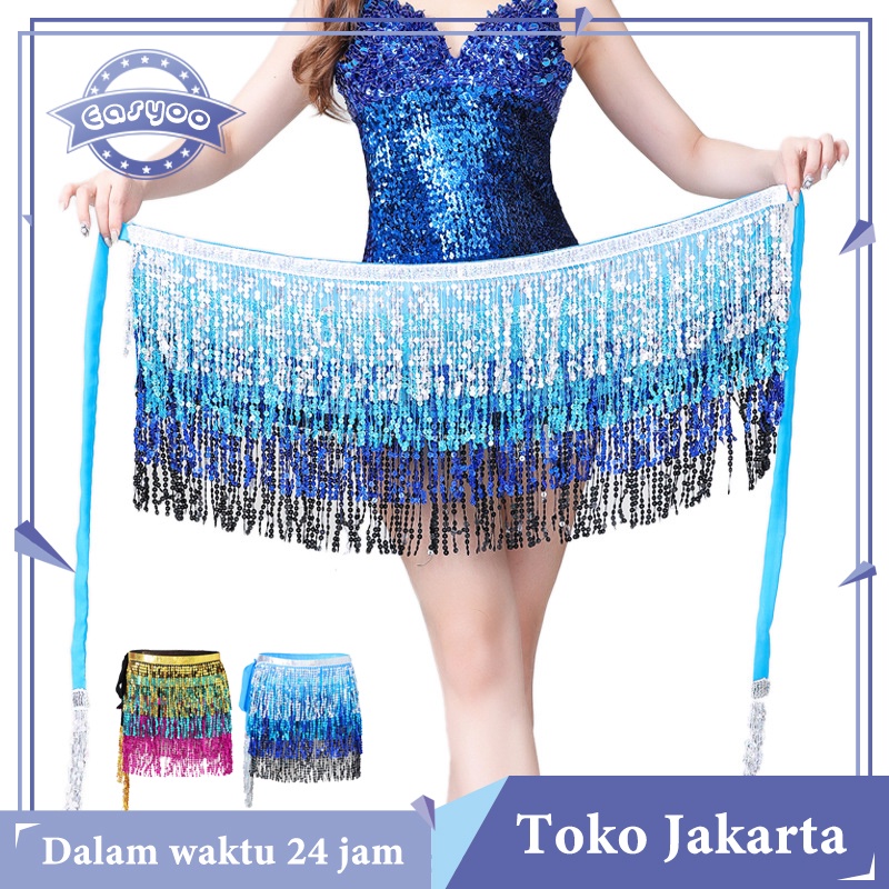 Jual Belt Belly Dance Costum Rok Belly Dance Rok Mini Pendek Bintik ...