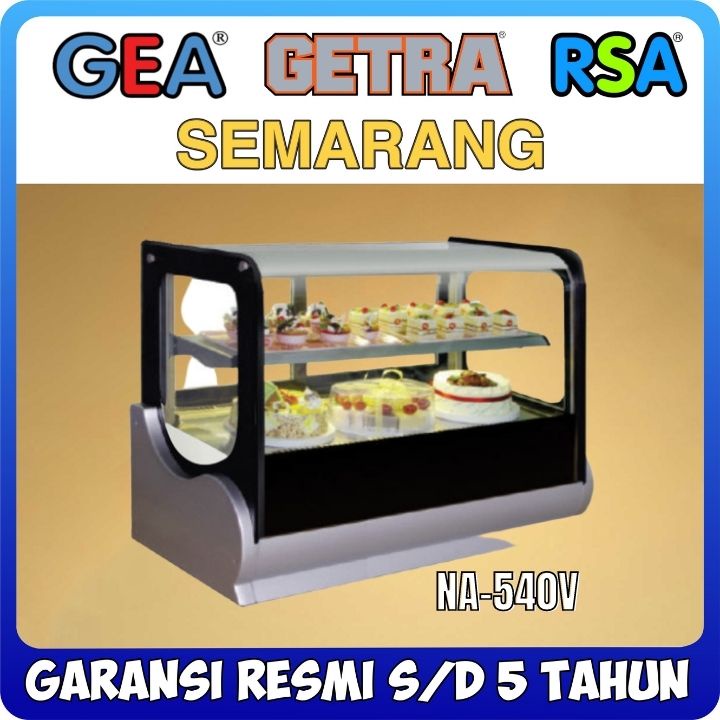 Jual DISPLAY KUE ORIGINAL GARANSI RESMI COUNTERTOP CAKE SHOWCASE GEA NA ...