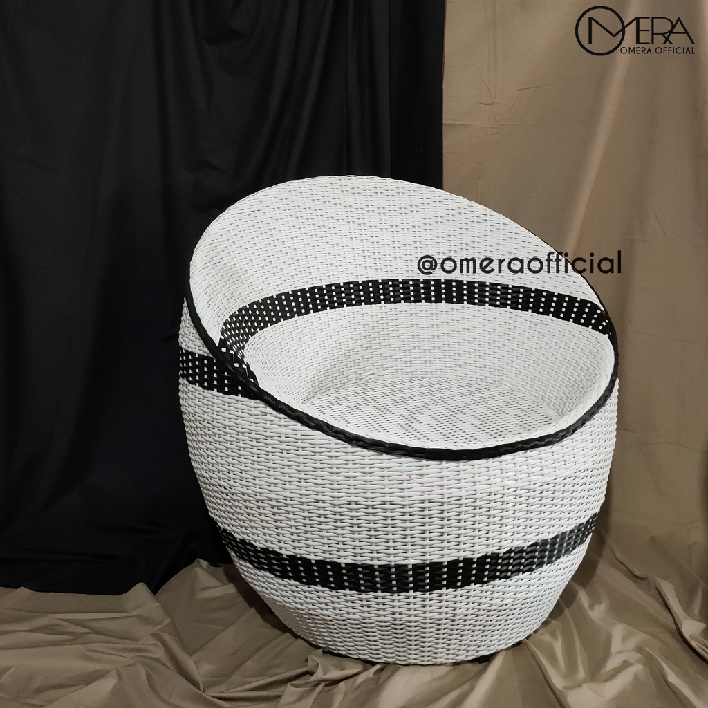 Jual Kursi Tamu Rotan Sintetis || Kursi Rotan Model Gentong Putri ...