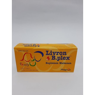 Jual Livron B-Plex (1 Box = 10 Strip = 100 pcs) | Shopee Indonesia
