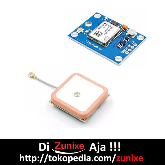 Jual GPS Module UBLOX NEO 6MV2 U-BLOX NEO-6M for Arduino, Raspberry ...