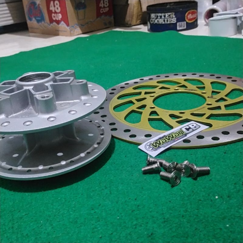 Jual Tromol depan Scorpio original silver tromol pio Scorpio piringan ...
