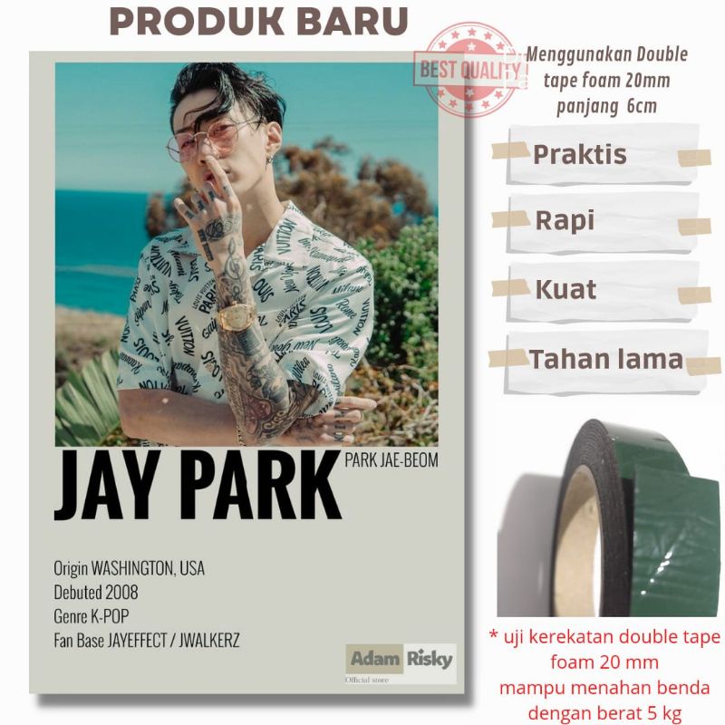 Jual POSTER BIODATA KPOP IDOL MEDIA MDF6MM UKURAN 20X30CM MURAH ...