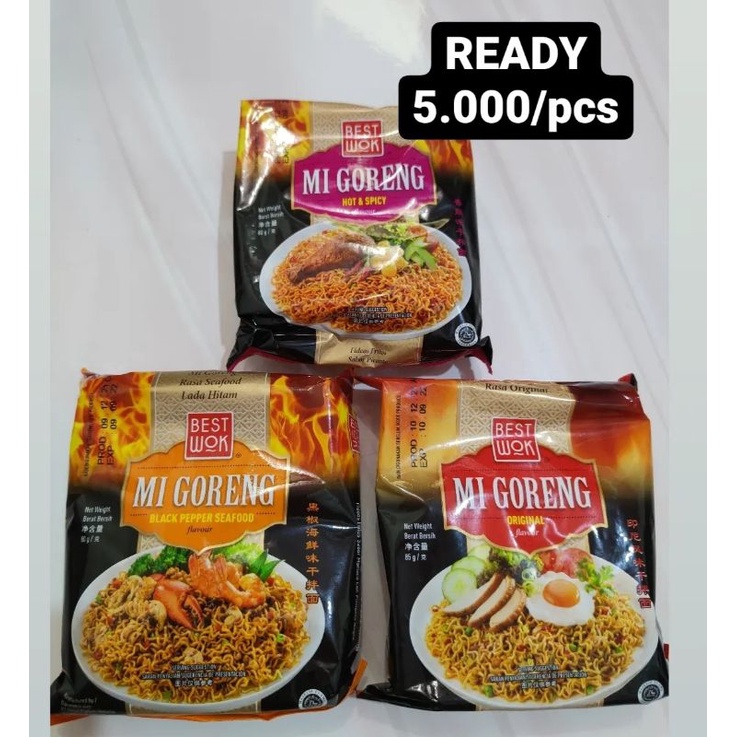 Jual 1PCS!!Mie best wok/mie goreng bestwok/miegoreng bestwok/best wok ...