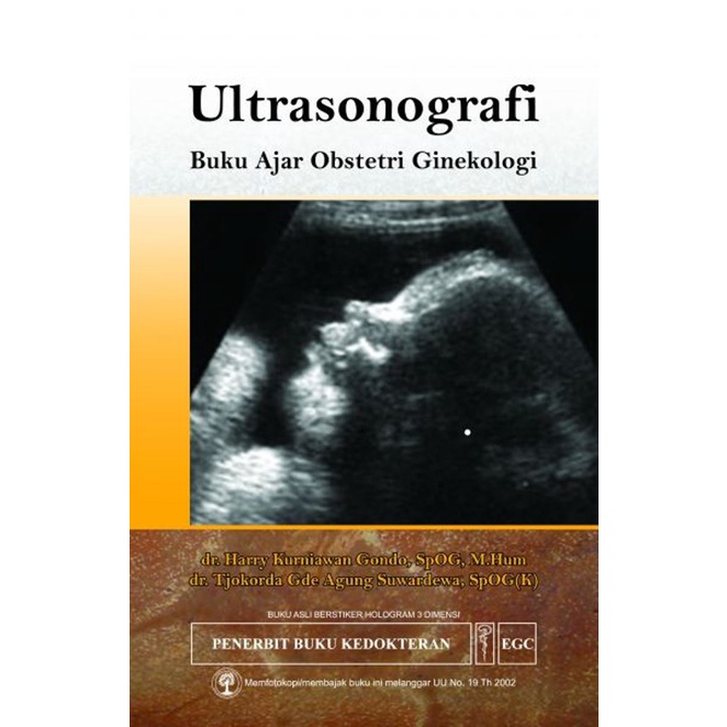 Jual Buku Ultrasonografi ORIGINAL - Buku Ajar Obstetri Ginekologi Harry Kurniawan Gondo - Buku ...