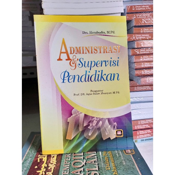 Jual Administrasi dan Supervisi Pendidikan - PUSTAKA SETIA | Shopee ...