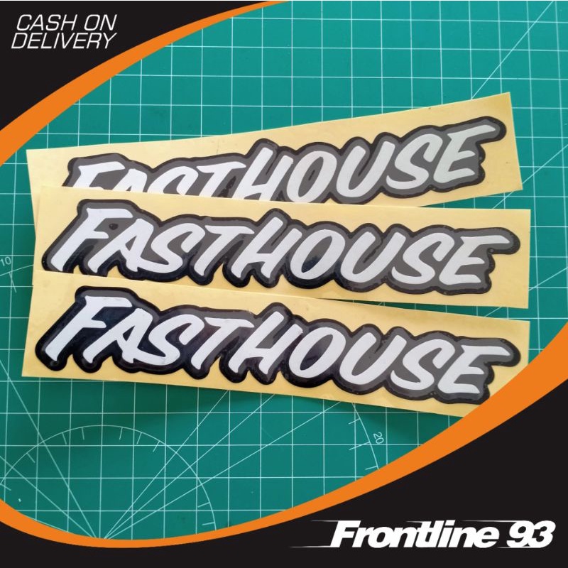 Jual Sticker Cutting FAST HOUSE - stiker Fast House- stiker racing ...