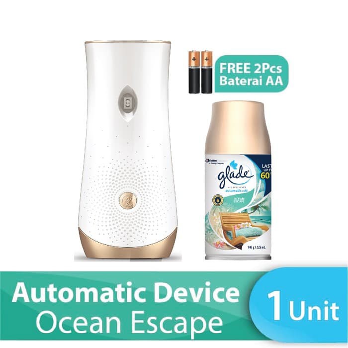 Jual Glade Matic Device + Refill mesin dispenser pengharum ruangan otomatis 1set | Shopee Indonesia