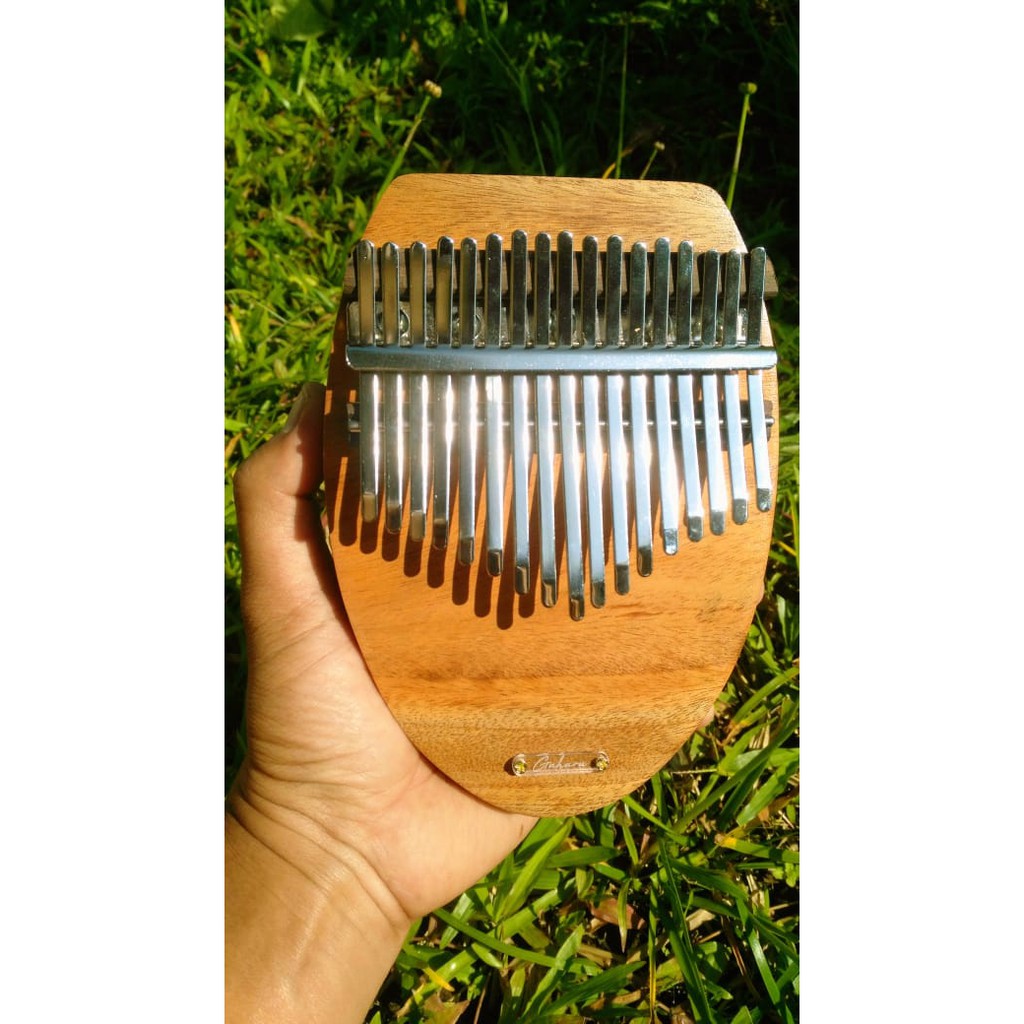 Jual Gaharu Kalimba GK17OM - Oval (Tuning C=do, Pembuatan Selama 3 Hari ...