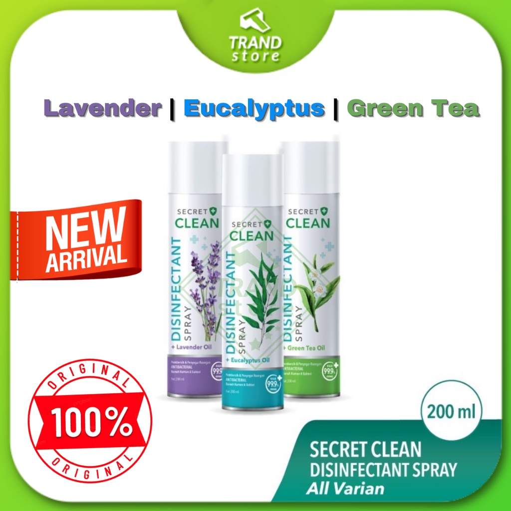 Jual Disinfektan Udara Secret Clean Air Disinfectant Spray Aerosol ...