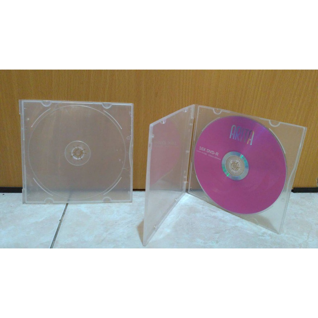 Jual Kotak / casing / Case DVD-CD slim kotak | Shopee Indonesia