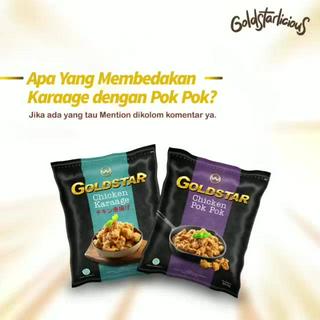 Jual GOLDSTAR Nugget Angka, Chicken Pok Pok, Chicken Karaage, Spicy ...