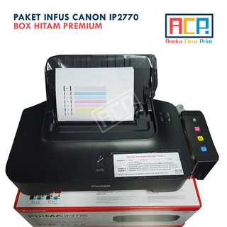 Jual Paket Printer Canon IP 2770 Inkjet + Infus Tabung Premium Box ...