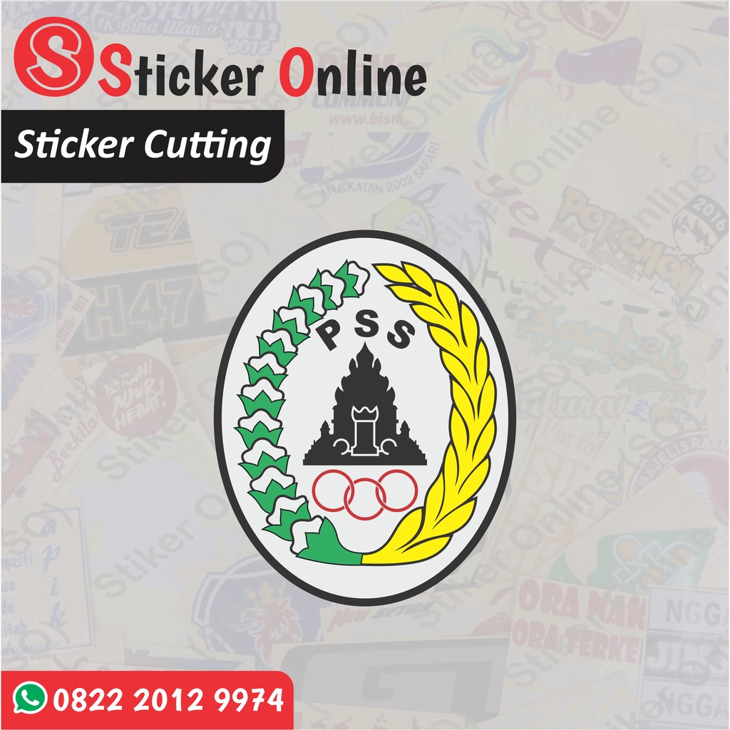 Jual Stiker PSS | Cutting Sticker PSS | Shopee Indonesia