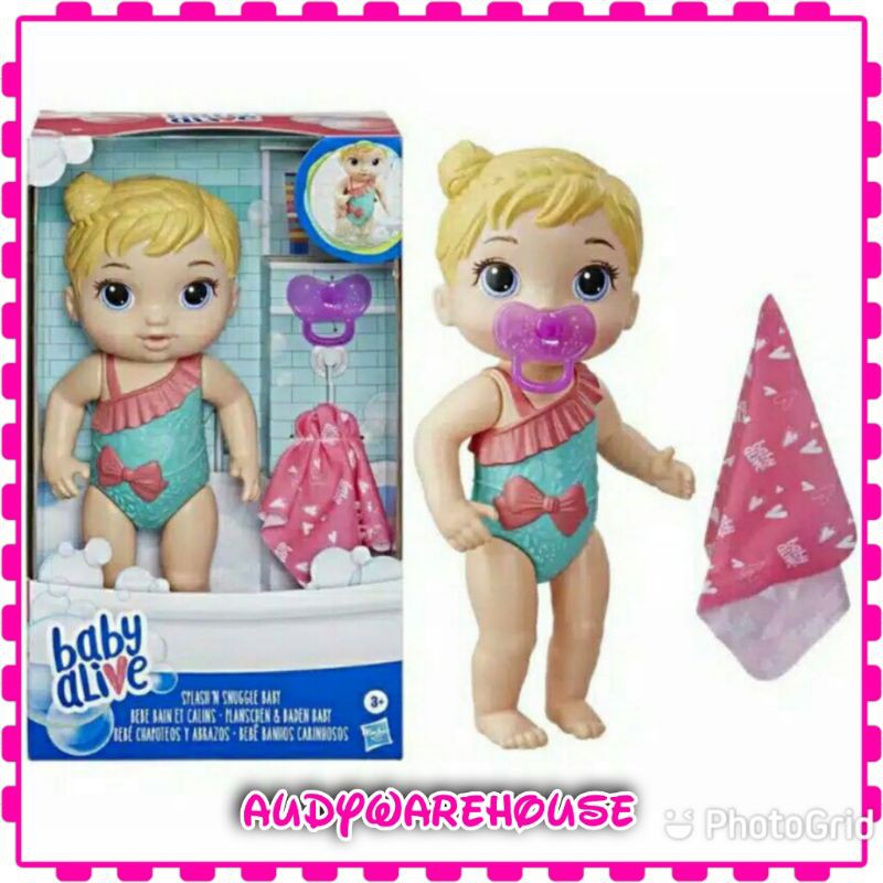 Jual Baby alive splash n snuggle original | Shopee Indonesia
