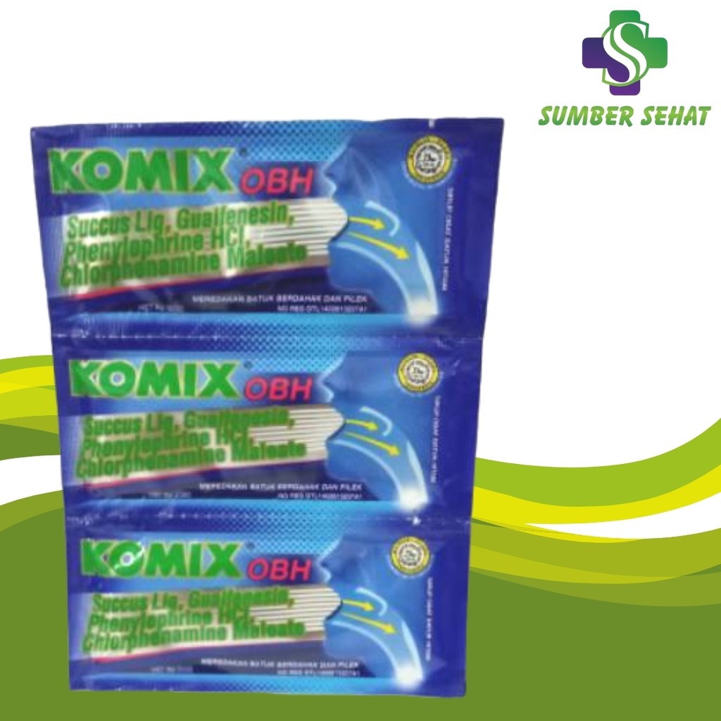 Jual KOMIX OBH SACHET 3 SACHET | Shopee Indonesia Jual KOMIX OBH SACHET 3 SACHET | Shopee Indonesia