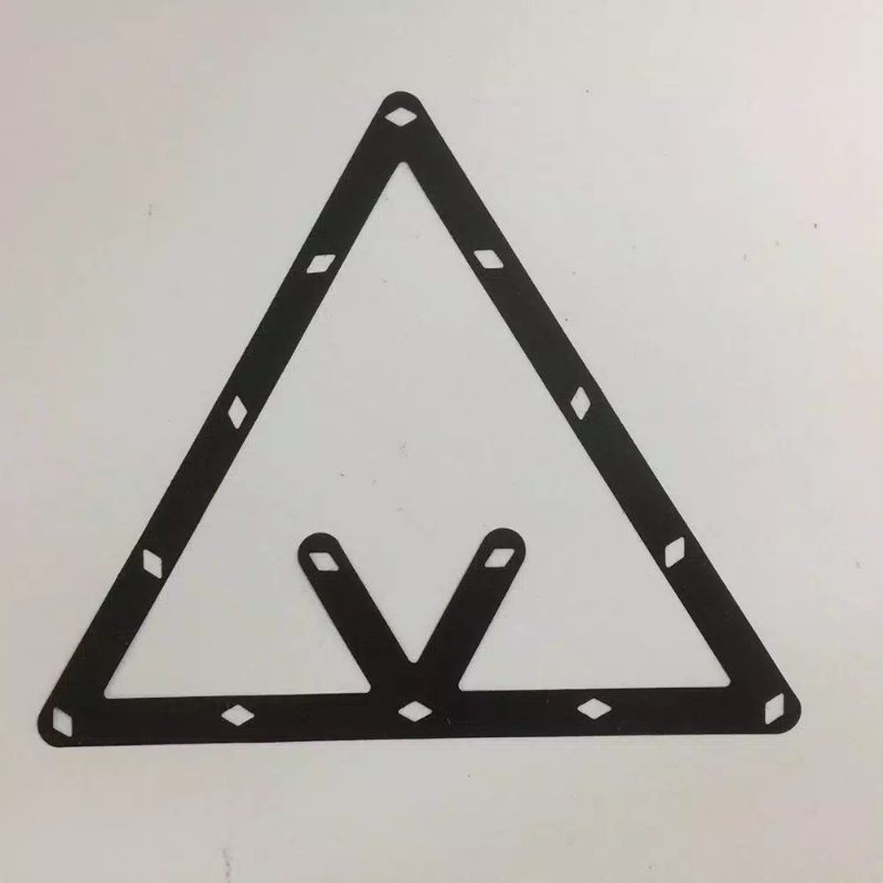 Jual Magic Ball Rack - 1 Triangle Rak Bola Plastik Segitiga Billiard ...