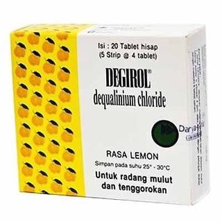Jual DEGIROL 10 TABLET HISAP Obat Radang Tenggorokan/Sariawan/Radang ...