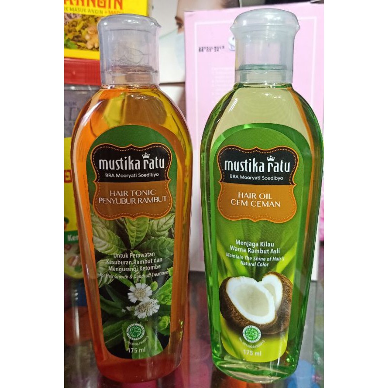Jual MUSTIKA RATU HAIR TONIC PENYUBUR RAMBUT DAN HAIR OIL CEM CEMAN ...