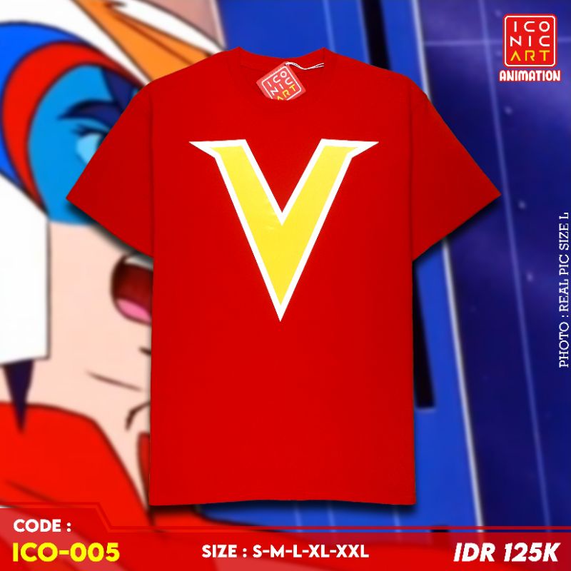 Jual ICONIC ART Kaos Distro Anime Voltus V Uniform | Shopee Indonesia