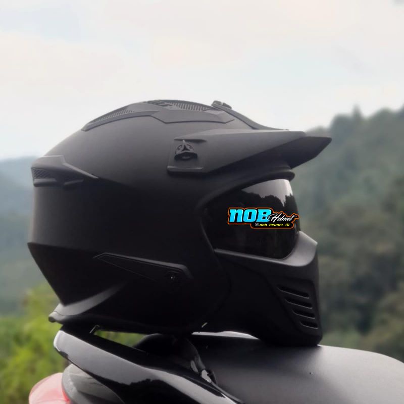 Jual Helm JPX MX 726 R Full Face / Half Face BLACK DOFF / RED / YELLOW ORIGINAL Indonesia|Shopee ...