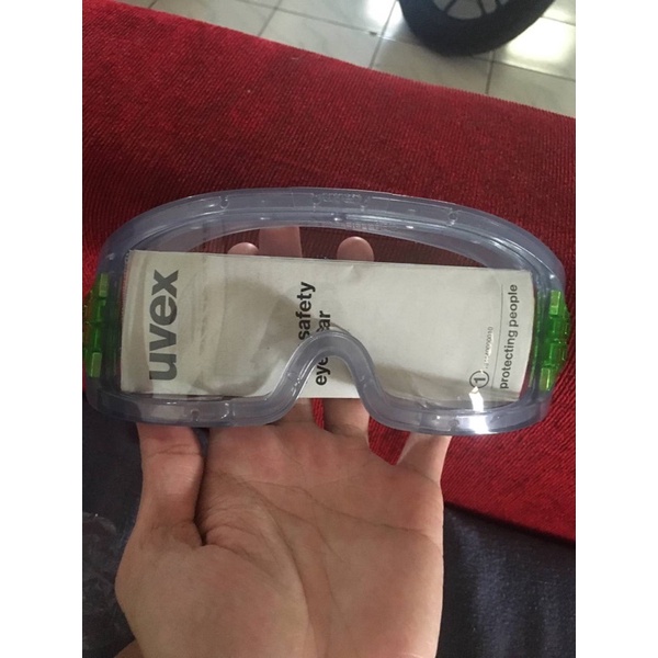 Jual Kacamata Uvex Safety Googles ultravision ORIGINAL | Shopee Indonesia