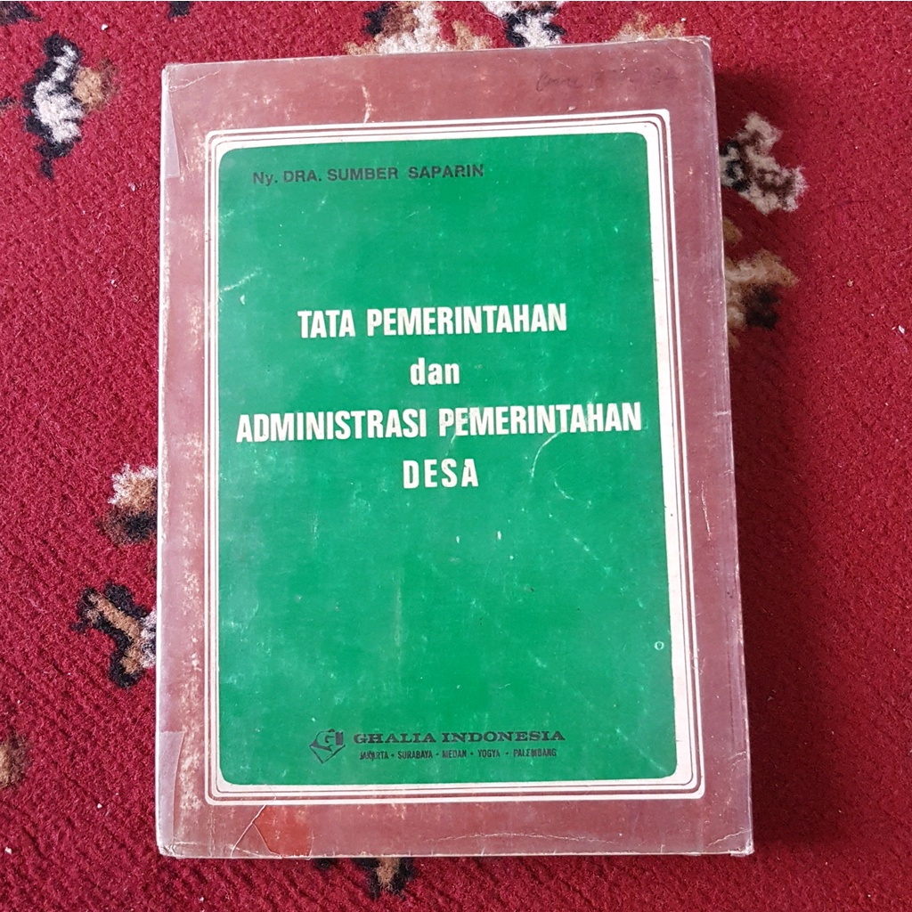 Jual TATA PEMERINTAHAN DAN ADMINISTRASI PEMERINTAHAN DESA | Shopee Indonesia