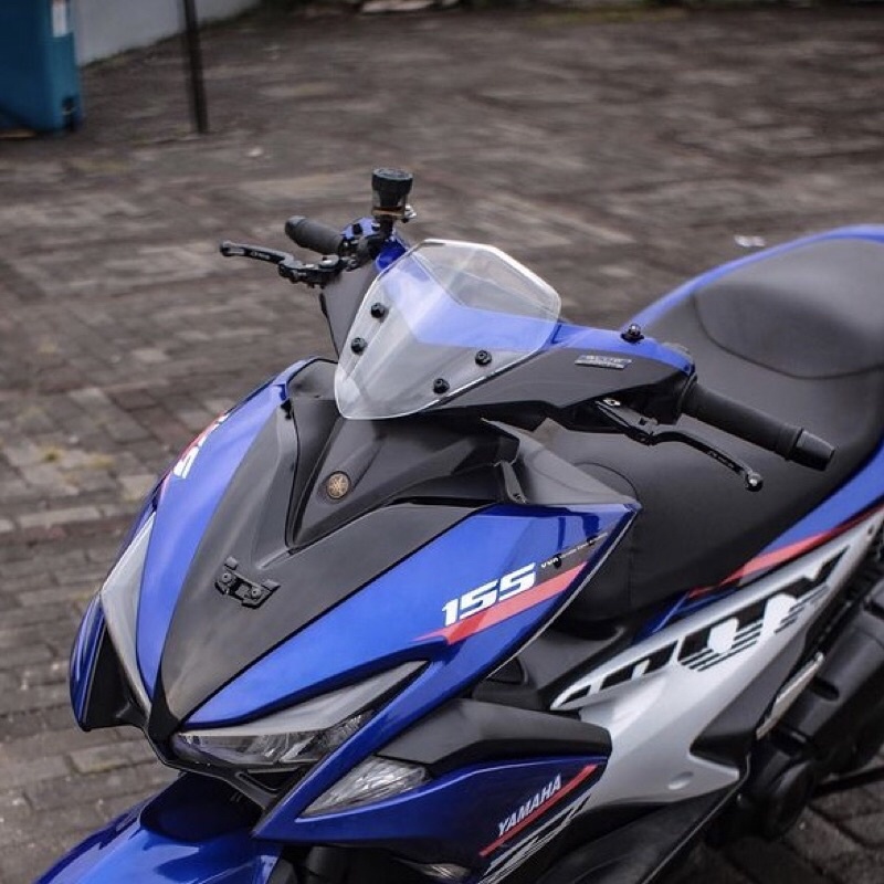 Jual Windshield Aerox Standar Bening , visor aerox, new aerox ...