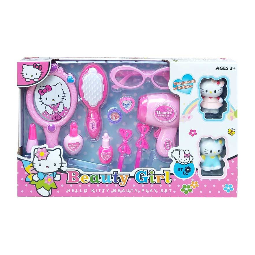 Jual MAINAN ALAT RIAS ANAK BEAUTY GIRL HELLO KITTY KACAMATA - 0808-5 ...
