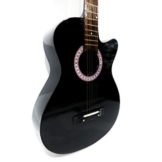 Jual Gitar Akustik Merk Yamaha Warna Hitam Senar String Buat Pemula ...