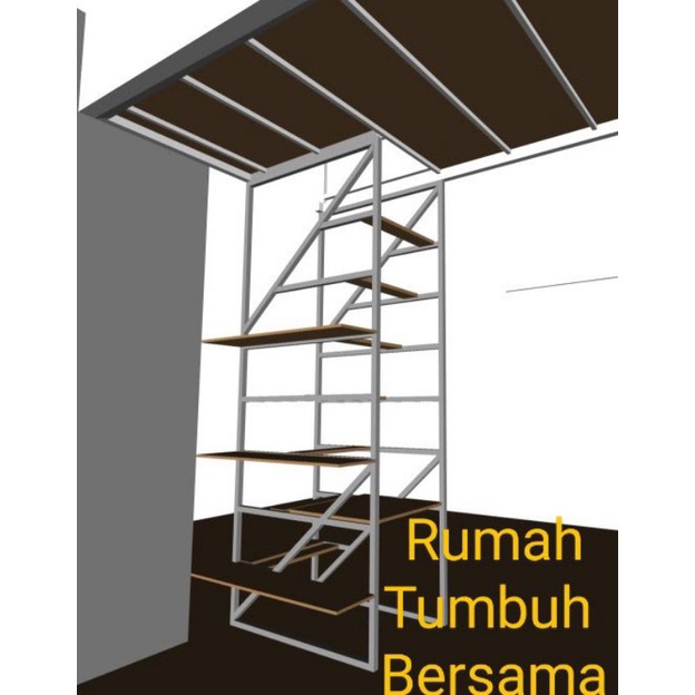 Jual mezzanine tangga rak | Shopee Indonesia