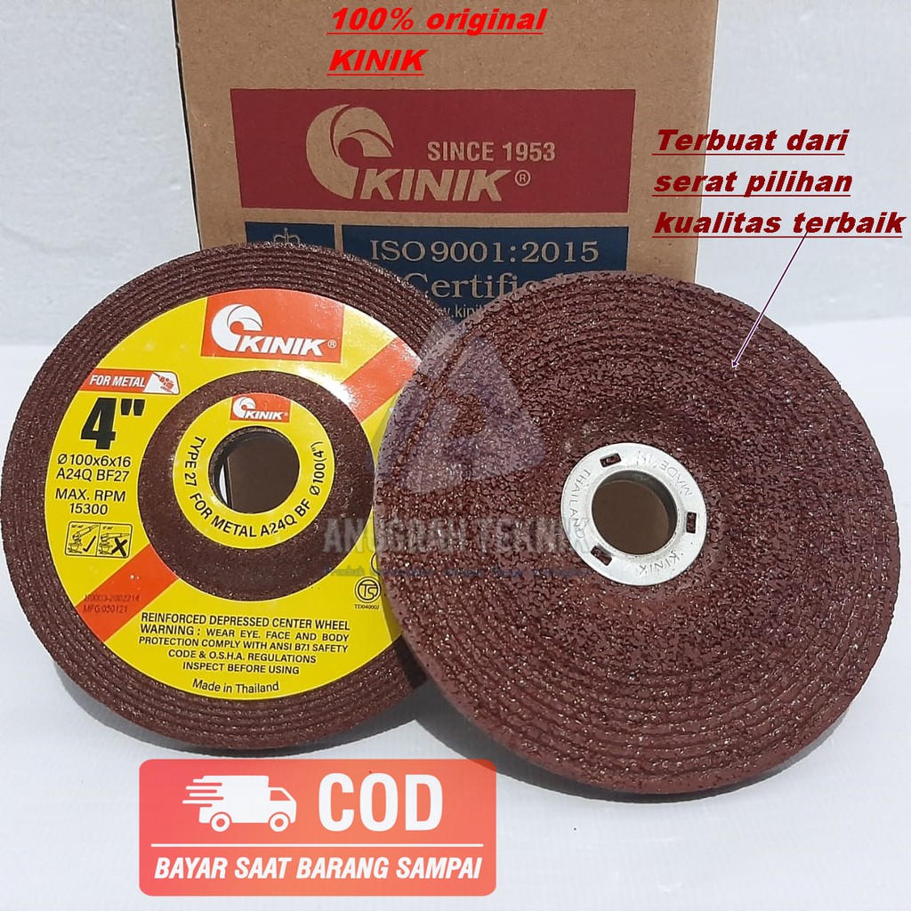 Jual Batu Gerinda Poles 4 Inch KINIK Indonesia|Shopee Indonesia