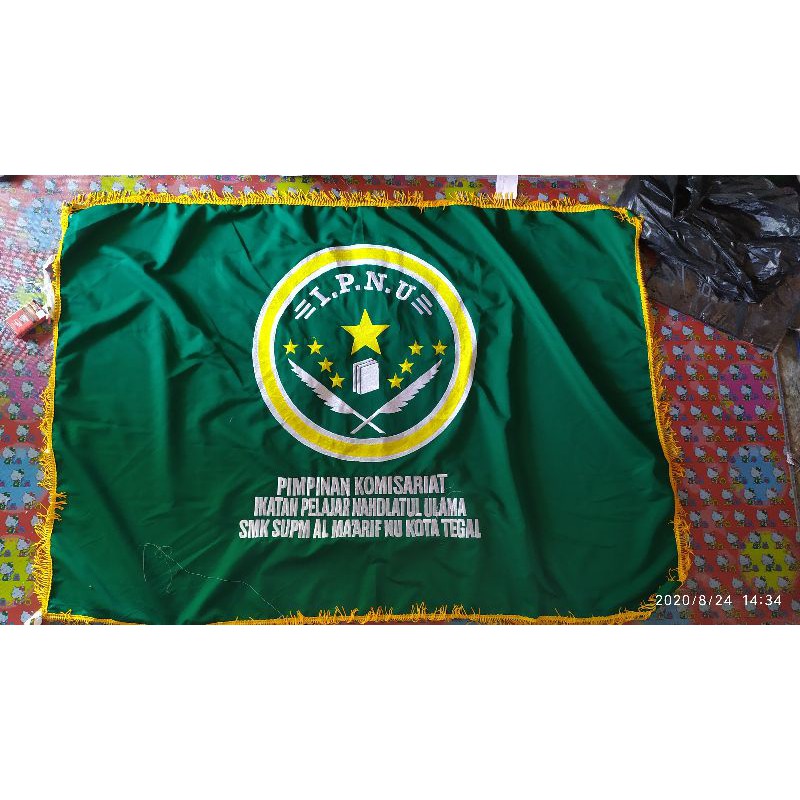 BENDERA PATAKA IPNU IPPNU NU (SABLON & BORDIR) | Shopee Indonesia