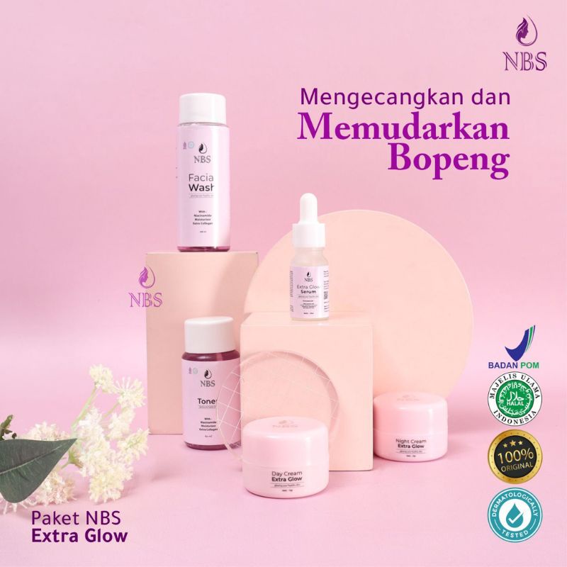 Jual NBS SKINCARE PAKET EXTRA GLOW | Shopee Indonesia